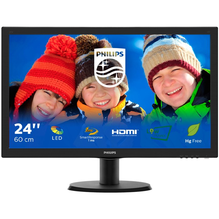 √ Simpaticotech™ Monitor Philips 243V5 24 Pollici 1920x1080 Full-HD VGA ...